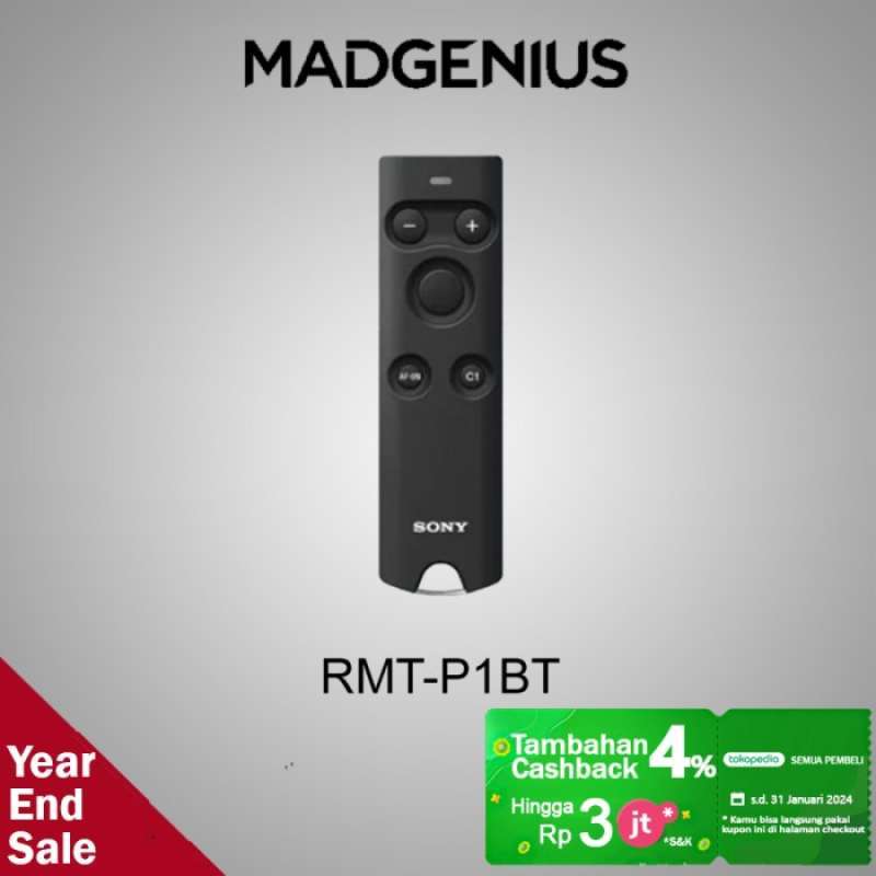 Promo SONY RMT-P1BT REMOTE COMMANDER UTK KAMERA A6400 / A7III / A7RIII / A9 Diskon 50% di Seller ...