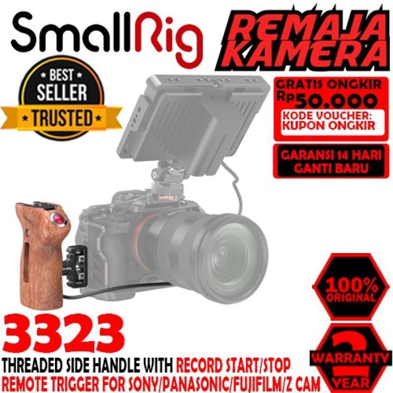 Promo Smallrig Side Handle With Record Start/stop Remote Trigger 3323 ...
