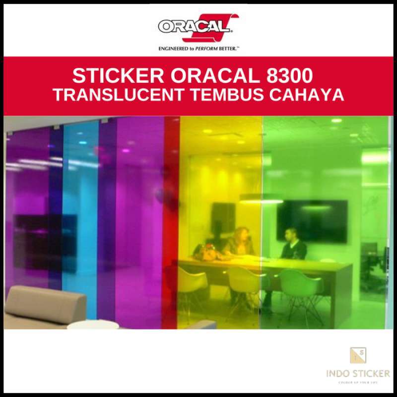 Promo Sticker Oracal 8300 Transparan (Transparent Film) Diskon 9% di ...
