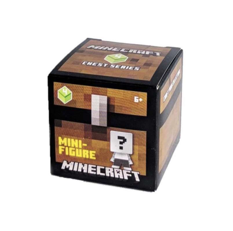 Promo MINECRAFT MINI FIGURE CHEST SERIES ORIGINAL GREEN LABEL RED LABEL ...