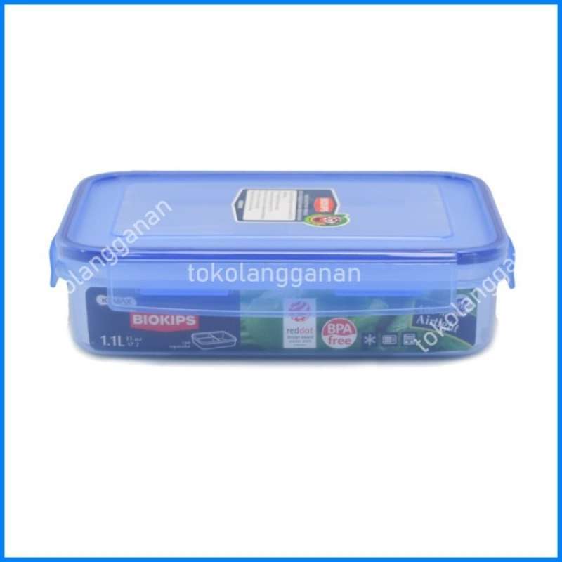 Promo Ko Biokips Tempat Makan Dengan Pembatas 1.1 Ltr Diskon 23% di ...