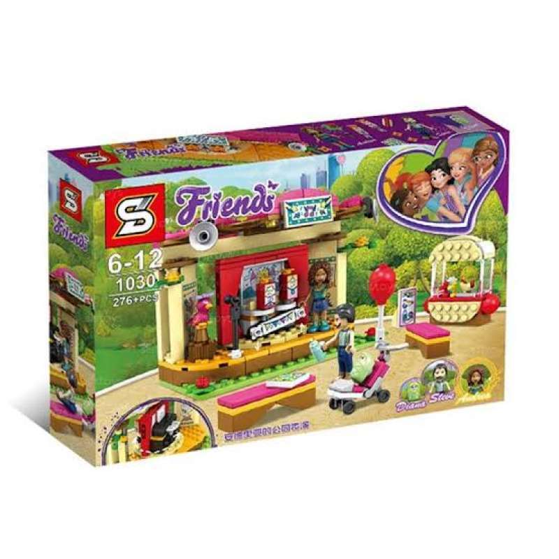 Promo Sy 1030 Friends Andrea Park Show | Diy Brick Block Mainan Balok Building Diskon 63% Di ...