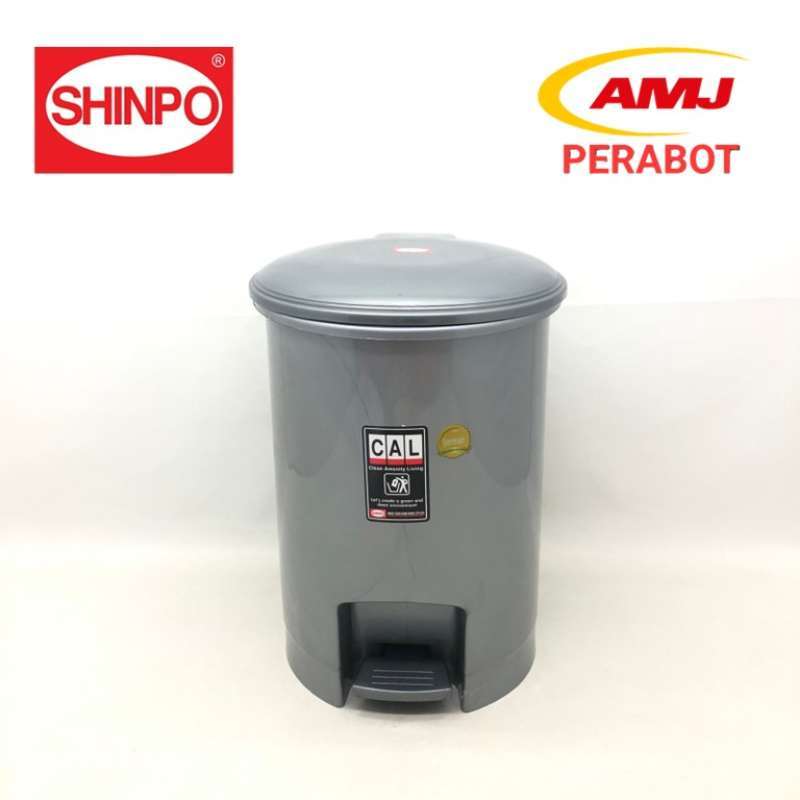 Jual Shinpo Tempat Sampah Injak Bulat Chic 12 Liter Sip 840 L Di Seller Amj Perabot Official ...