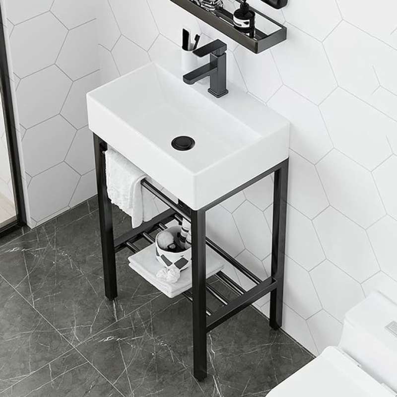 Jual Wastafel Bathroom Sink Pedestal Laundry Sink K411-1 Di Seller ...