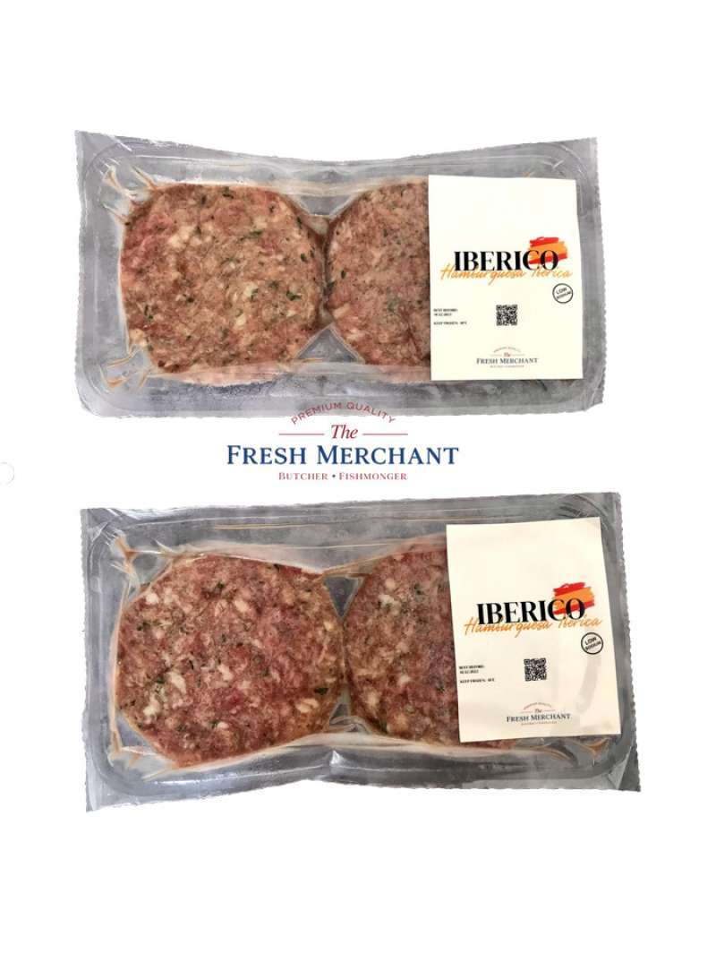 Promo Iberico Hamburguesa Iberica / Iberico Patty / Pork Burger Patty ...