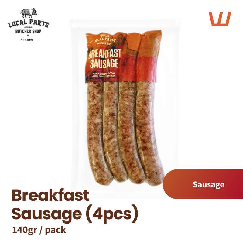 Jual Breakfast Sausage Pork Sosis Babi Localparts Locavore Natural ...