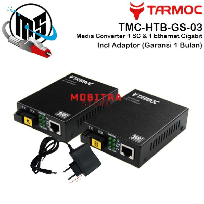 Promo Media Converter Netlink HTB GS03 HTB-GS03 Gigabit Single mode Diskon 9% di Seller SAFKA ...