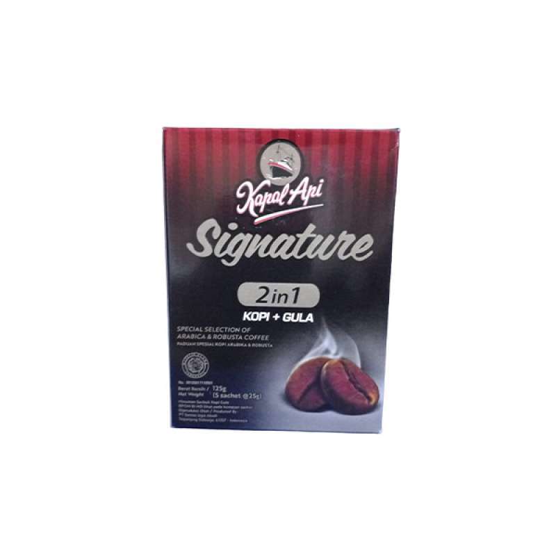 Jual Kapal Api Signature 2 In 1 Box 5sx25 Gr Di Seller Hypermart Mtc ...