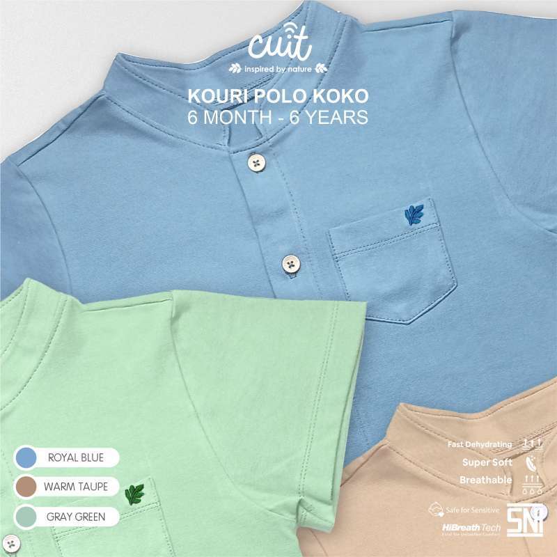 Promo [NEW LAUNCHING] CUIT Baby 6 Bulan - 6 Tahun Kouri Kemeja Koko ...