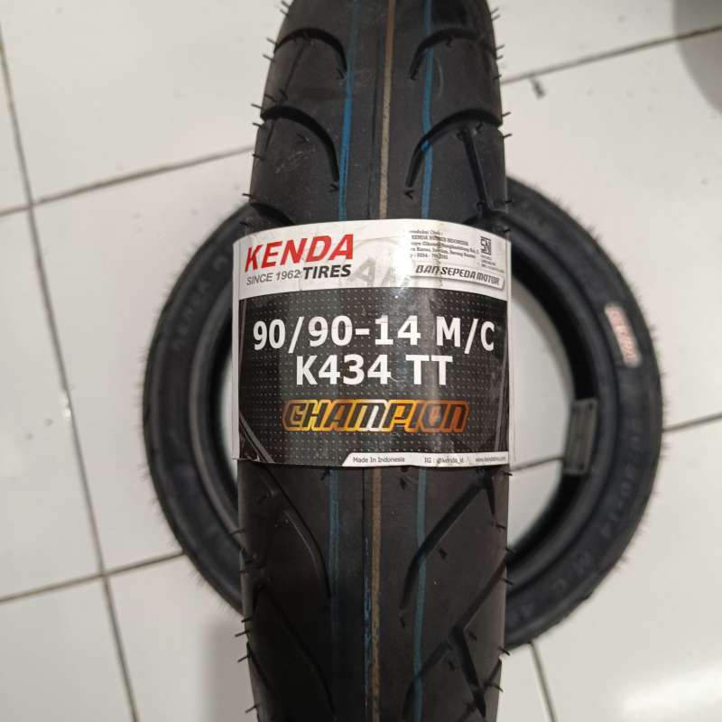 Promo Ban Motor Matic Kenda K434 90/90 Ring 14 Tubetype Untuk Motor Matic Beat Mio Nex Diskon 1% ...