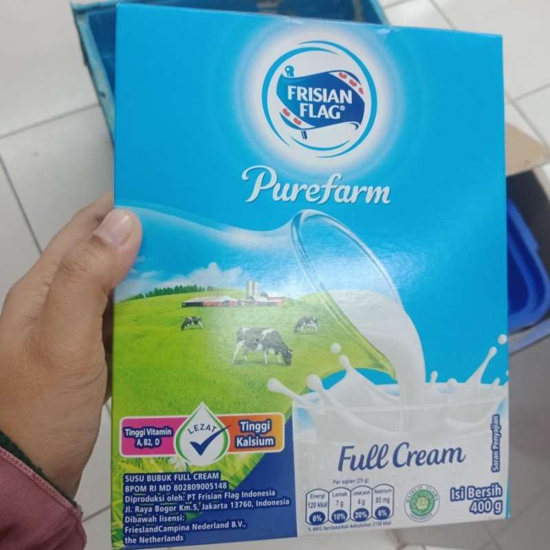 Jual Frisian Flag Full Cream Bubuk 400 Gr Termurah - Harga Grosir Terupdate Hari Ini | Blibli