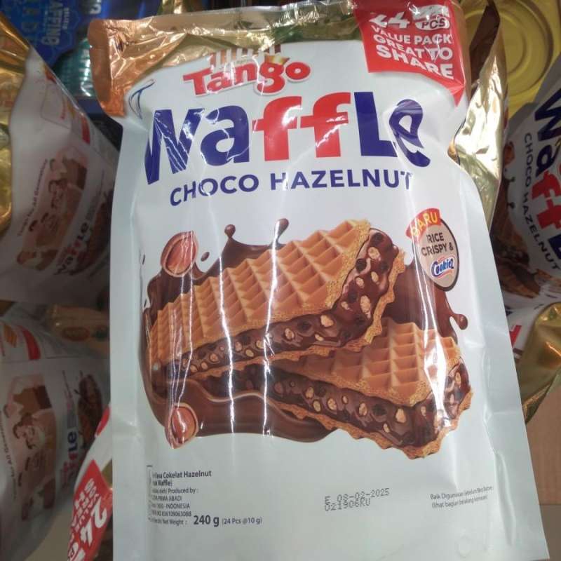 Jual Tango Waffle Choco Hazelnut 240gr-value Pack-kemasan Pouch-hampers ...