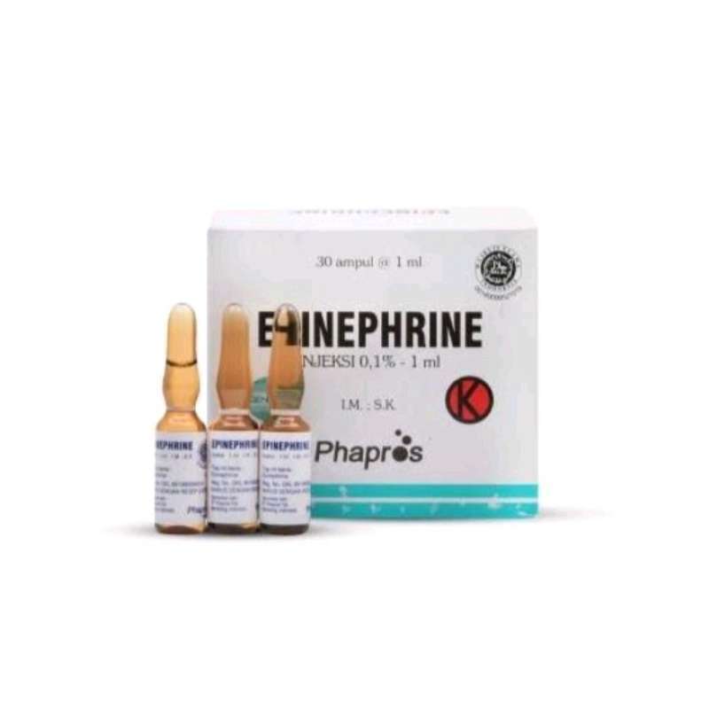 Jual Original Epinephrine Injeksi /1 Ampul Eceran Exp 2025 Di Seller ...