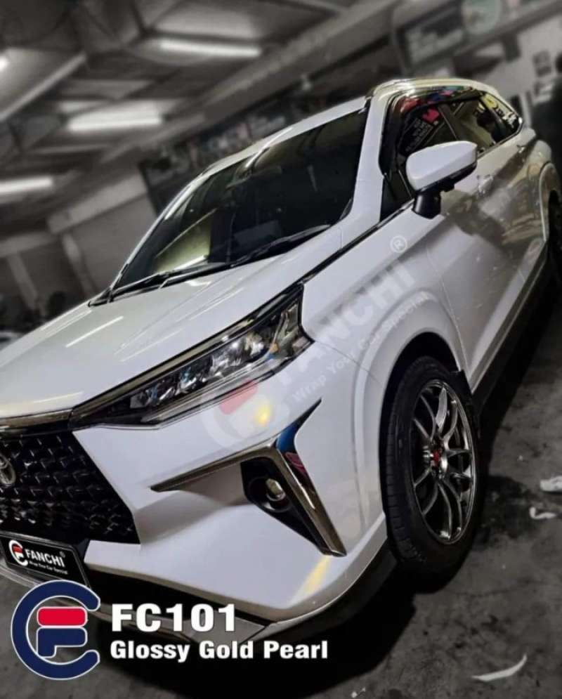 Promo Promo Roll Sticker Fanchi Fc101 Gold Pearl Lembayung White Gold ...