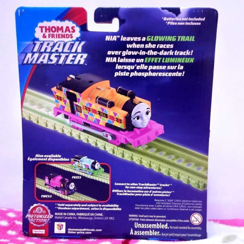 Promo Thomas And Friends Nia Hyper Glow Trackmaster Glow In The Dark ...