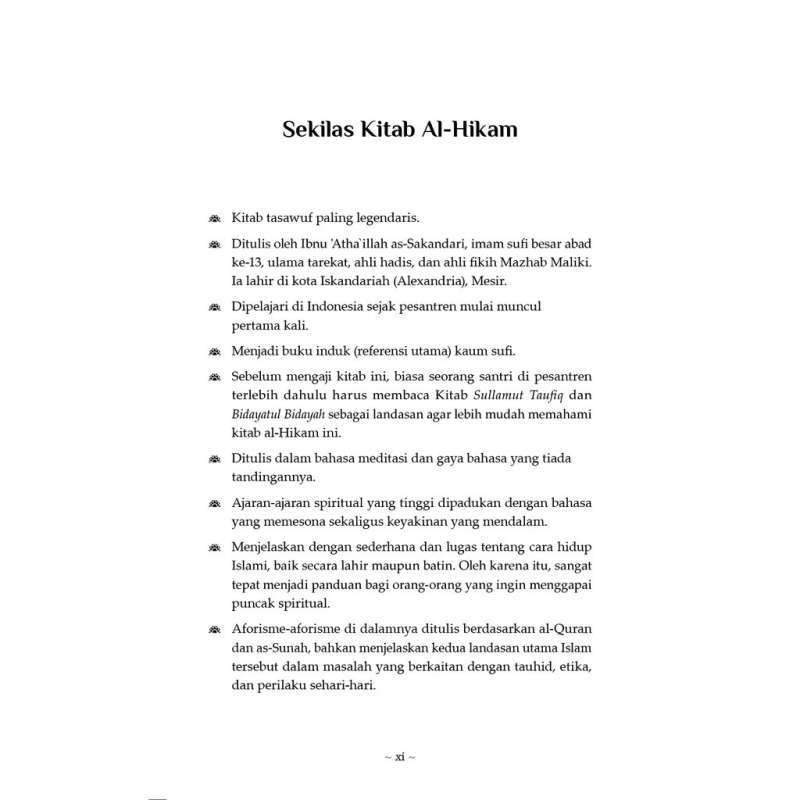 Promo Al Hikam Kitab Tasawuf Sepanjang Masa Karya Ibnu Athaillah As