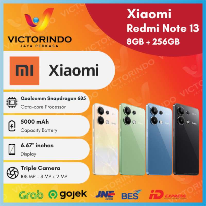 Jual Xiaomi Redmi Note 13 ( Ram 8GB + Rom 256GB ) Garansi Resmi di ...