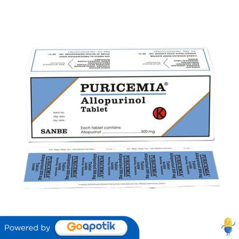 Jual Puricemia 300 Mg Box 100 Tablet Di Seller Apotek Untung - Lengkong ...