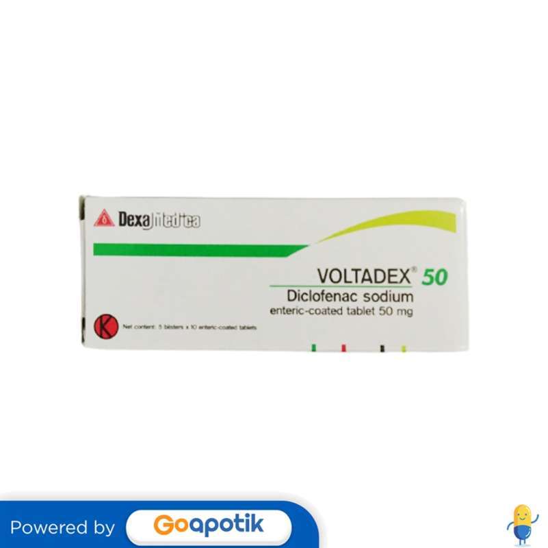Jual Voltadex 50 Mg Box 50 Kaplet Di Seller Apotek Daya Farma - Daya, Kota Makassar | Blibli