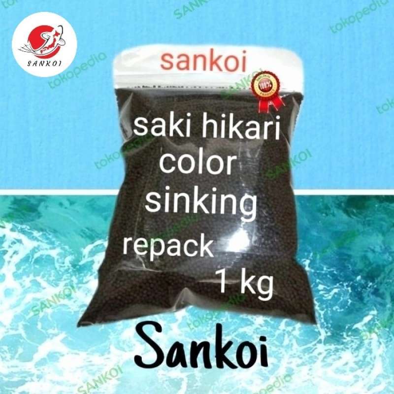 Promo saki hikari color S small sinking repack 1 kg repacking 1 kg clip ...