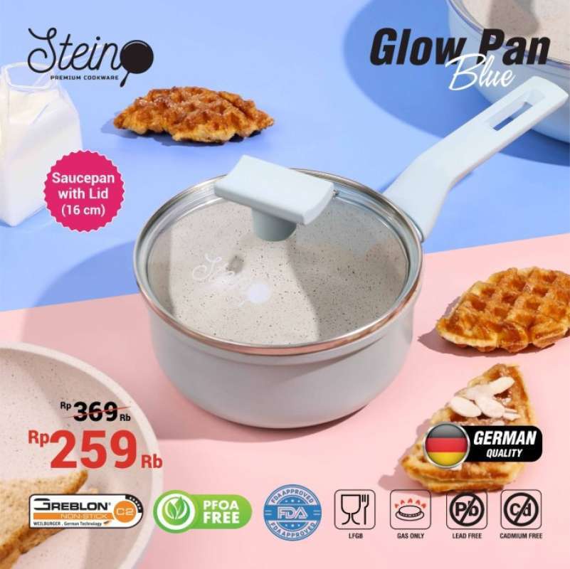 Promo [Free Bubble] Steincooare Stein Glow Pan Glowpan Complete Set 5 ...