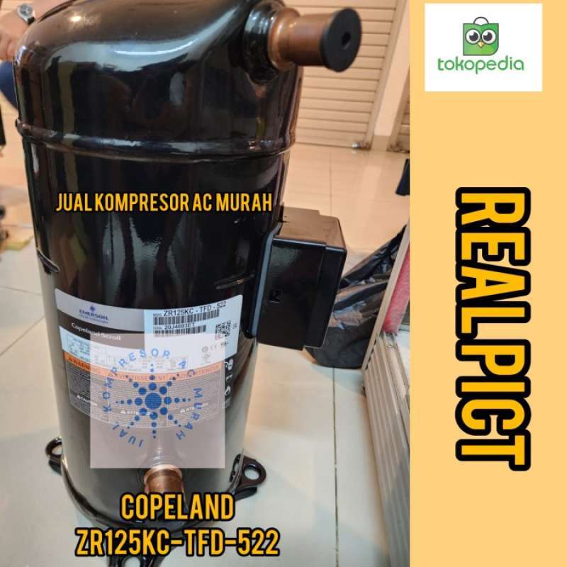 Promo Compressor Copeland Zr125Kc-Tfd-522 R22 / Kompresor Scroll ...