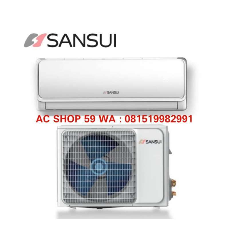 Promo Ac Sansui 1/2 Pk X05D1 Deluxe Split Wall Low Watt R410 New ...
