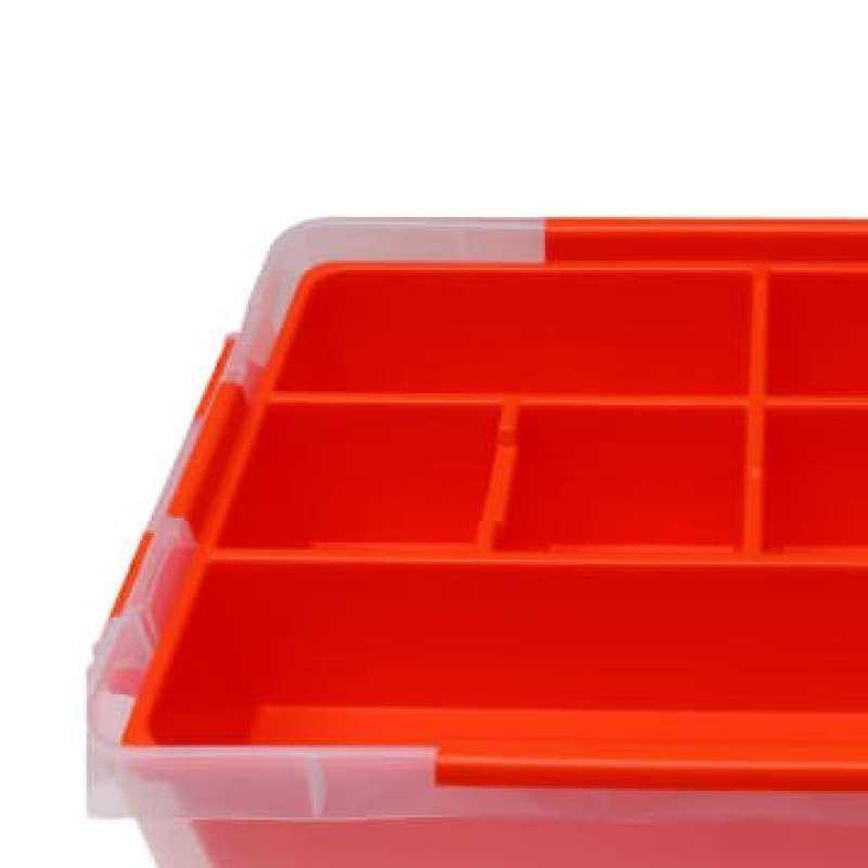 Promo Krisbow Kotak Perkakas Dengan Kompartemen 22 L/Container Box With ...