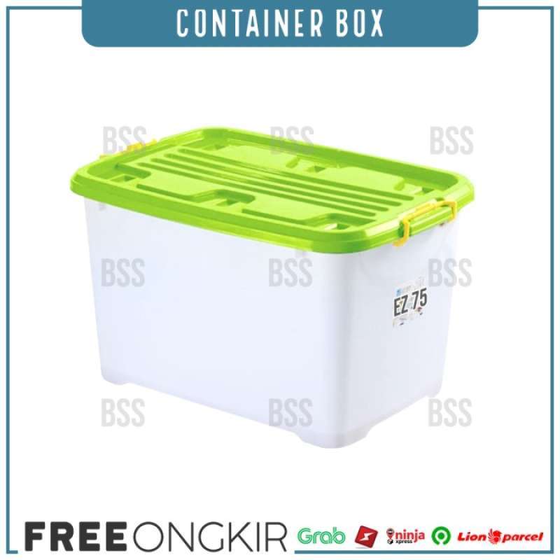 Promo Box Container Ezy Cb 75 Liter / Kotak Penyimpanan Ezy / Kontainer ...