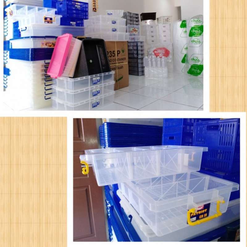 Promo box container CB 19 sekat plastic Diskon 29% di Seller Sakiyem ...