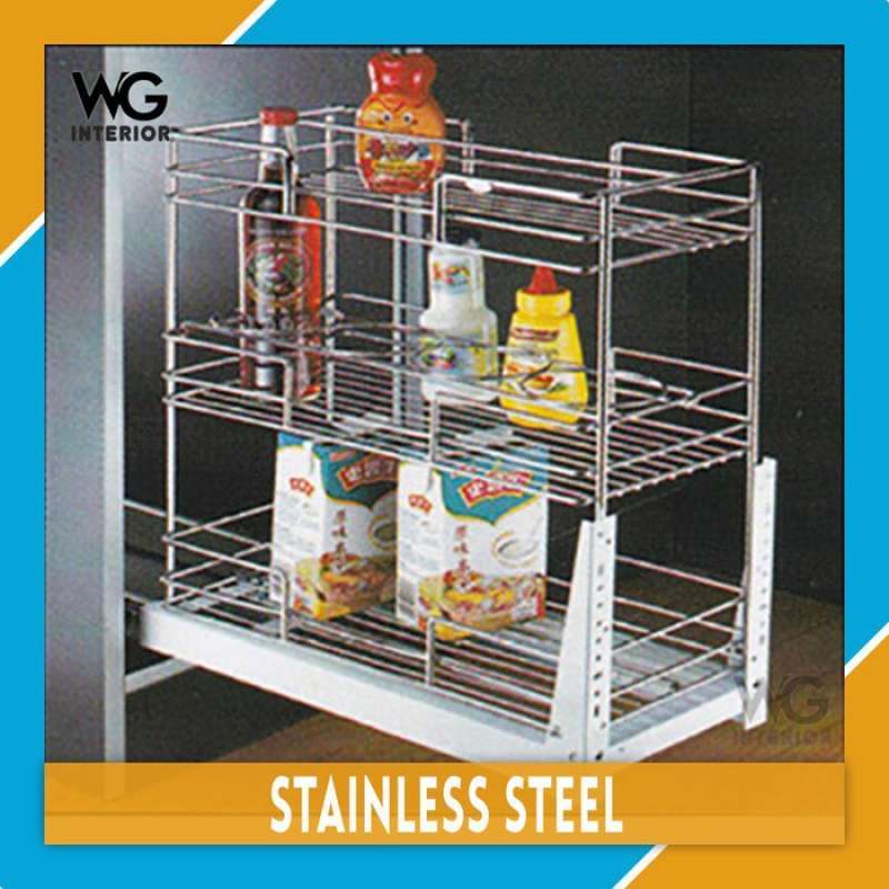 Promo Rak Botol Tarik Stainless Winston WW 23 D Diskon 22% di Seller ...