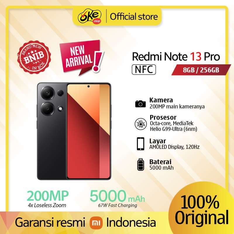 Jual Xiaomi Redmi Note 13 Pro 5g Ram 8/256gb - 4g Green Di Seller ...