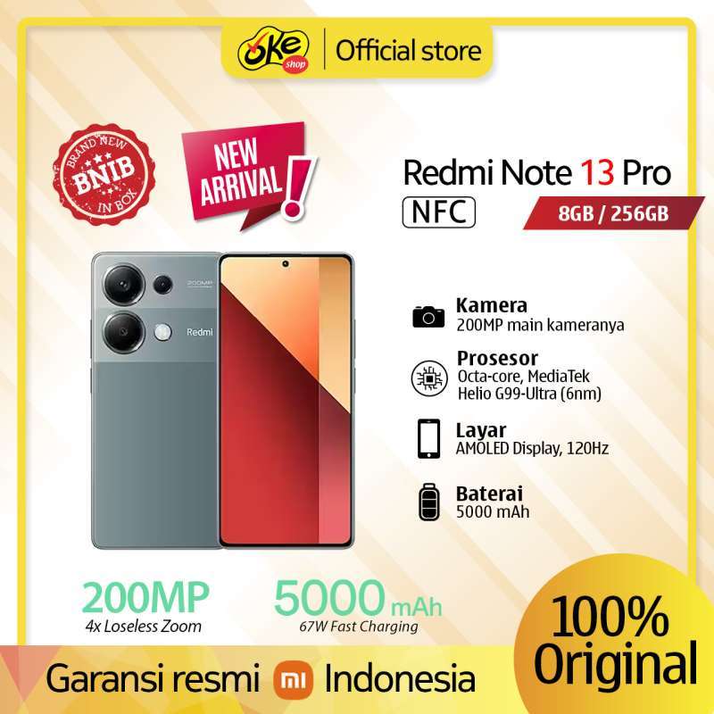 Jual Xiaomi Redmi Note 13 Pro 5g Ram 8/256gb - 4g Green Di Seller ...