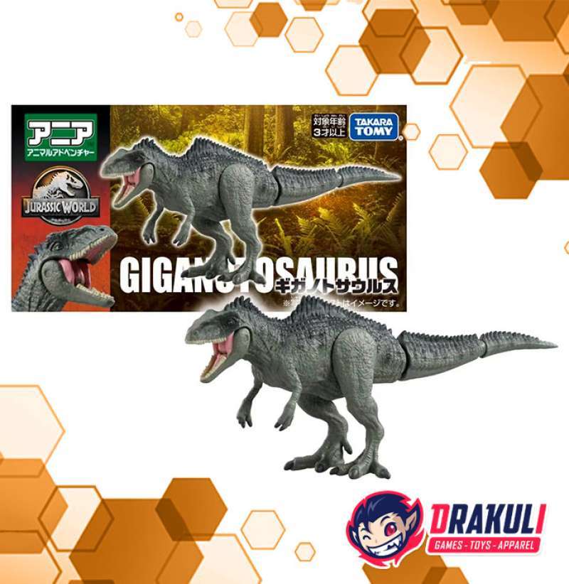 Jual Toys Takara Tomy Ania Jurassic World Giganotosaurus di Seller Drakuli Games Official Store ...