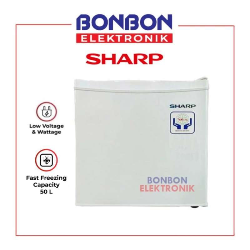 Promo Sharp Kulkas Mini Bar Portable Sj 50 Mb Xw / Sj 50 Mbxw Terbaik ...