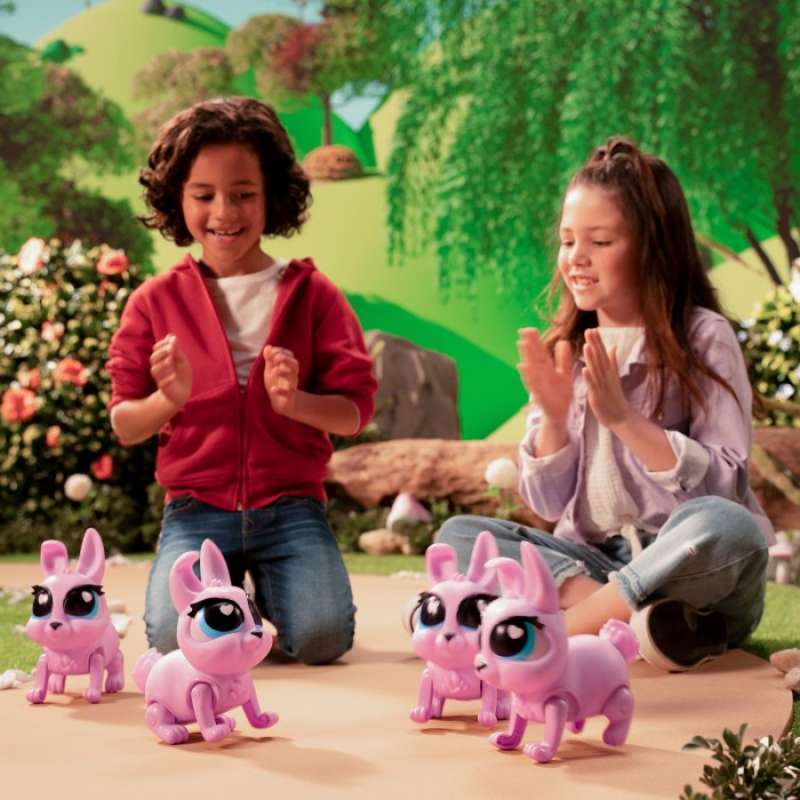 Jual Mainan Figur Kelinci Interaktif Jiggly Pets Pixie Rabbit di Seller ...