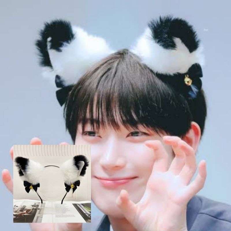 Jual Bando Kucing Nekomimi Enhypen Viral - Hitam Di Seller Masami Land ...