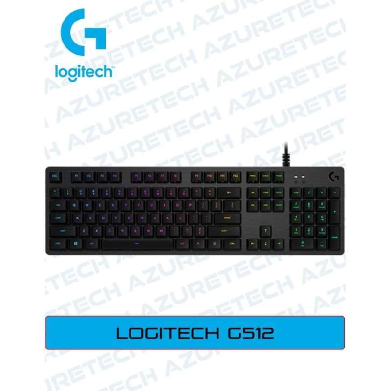 Promo Logitech G512 LIGHTSYNC RGB Mechanical Keyboard Garansi Resmi - Linear Diskon 9% di Seller ...