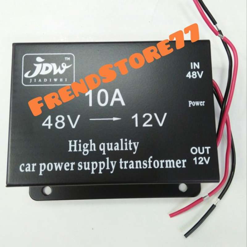 Promo Step Down 48V To 12V 10A Car Power Supply Converter Diskon 23% di ...