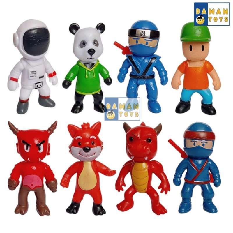 Promo Mainan Pajangan Stumble Guys Astronaut Vaquero Pirate Action ...