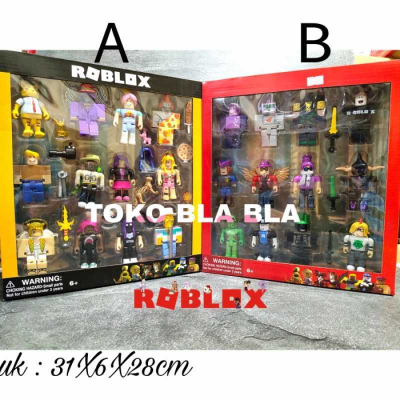 Promo Mainan Roblox set 12 Terbaru Minecraft Figure Brick Diskon 23% di ...