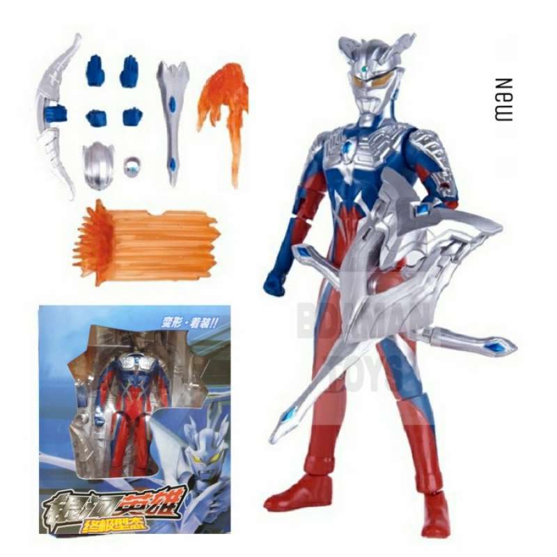 Promo New SHF Basic Form Ultraman Zero Action Figure 18cm Diskon 23% di ...