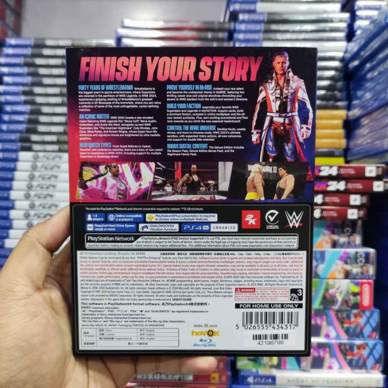 Jual Wwe 2k24 Wwe 24 Wwe 2024 Ps4 Deluxe Edition Di Seller Butikgames ...