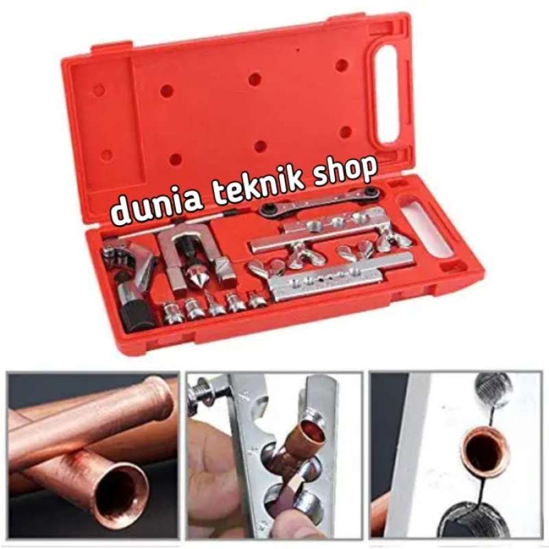 Promo Flaring & Swaging Tool Kit 45 Pcs No 278 Japan Alat Plaring Pipa ...