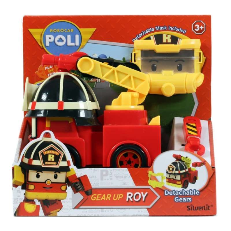 Promo Robocar Poli Gear Up Roy 83394 Mainan Anak Diskon 23% di Seller ...