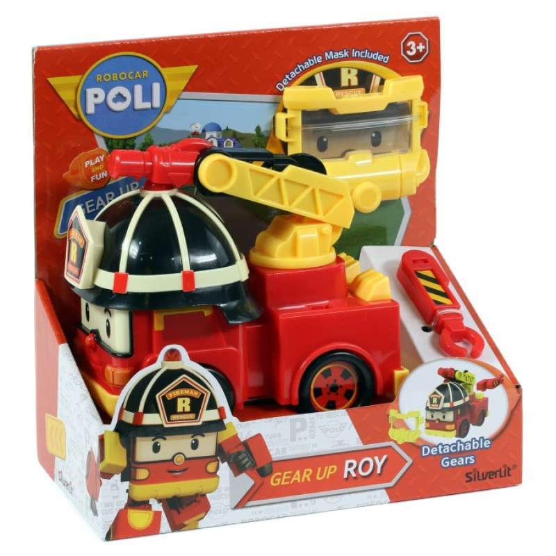 Promo Robocar Poli Gear Up Roy 83394 Mainan Anak Diskon 23% di Seller ...