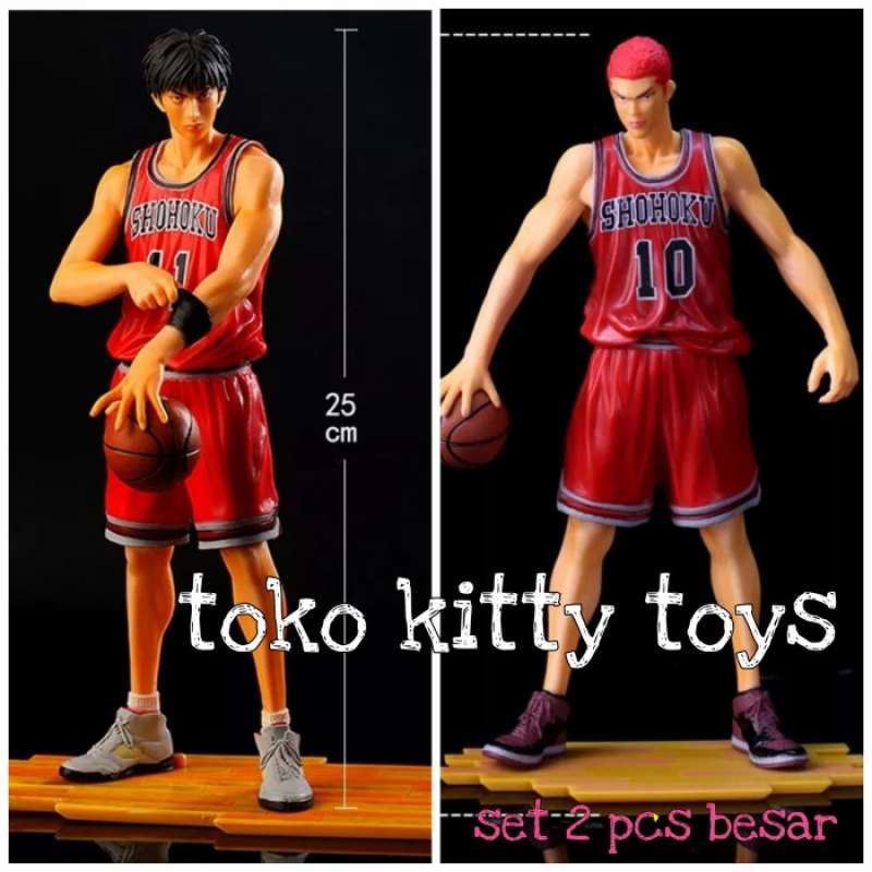 Jual Slam Dunk Shohoku Action Figure Set 2 Pcs Besar Ukuran Di Seller ...