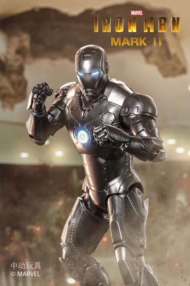 Promo ZD Toys Iron man Mark II with LED Diskon 23% di Seller Qairina ...