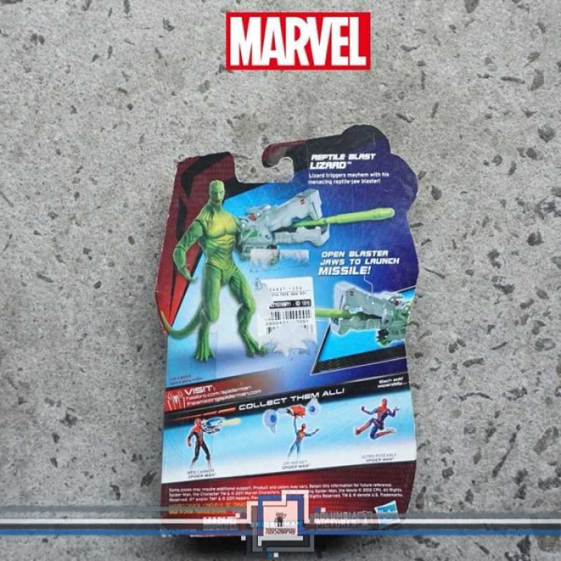 Promo The Amazing Spiderman Reptile Blast Lizard 3,75 Figure Marvel ...
