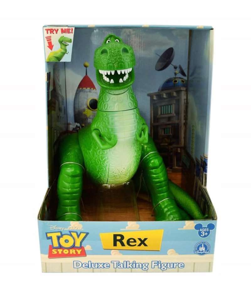 Promo Disney Parks Exclusive Toy Story Talking Rex Dinosaur 12-Inch ...
